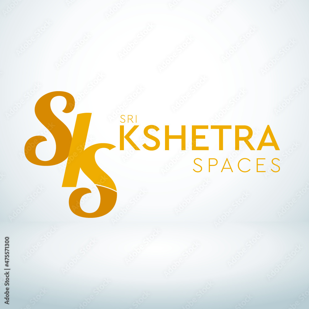 SKS Logo SK Logo Construction Logo Spaces Logo Stock Vector | Adobe Stock