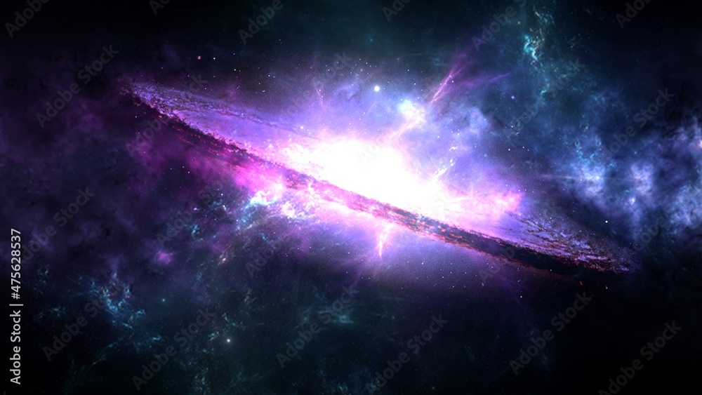 science fiction wallpaper. Beauty of deep space. Colorful graphics for ...