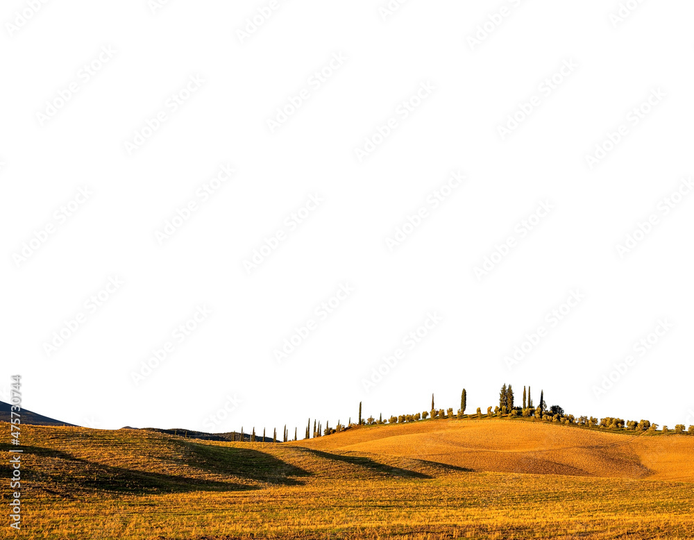 Matte Painting of beautiful mountain panoramic view for Movie Post ...