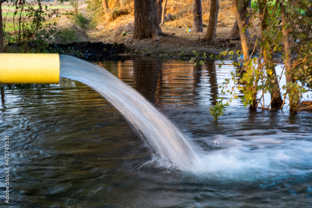 Water turbine for the Irrigation in the Punjab Stock Photo | Adobe Stock