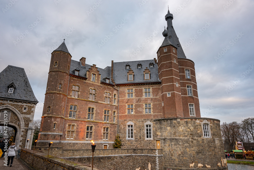Langewehe December 2021: Merode Castle Stock Photo | Adobe Stock