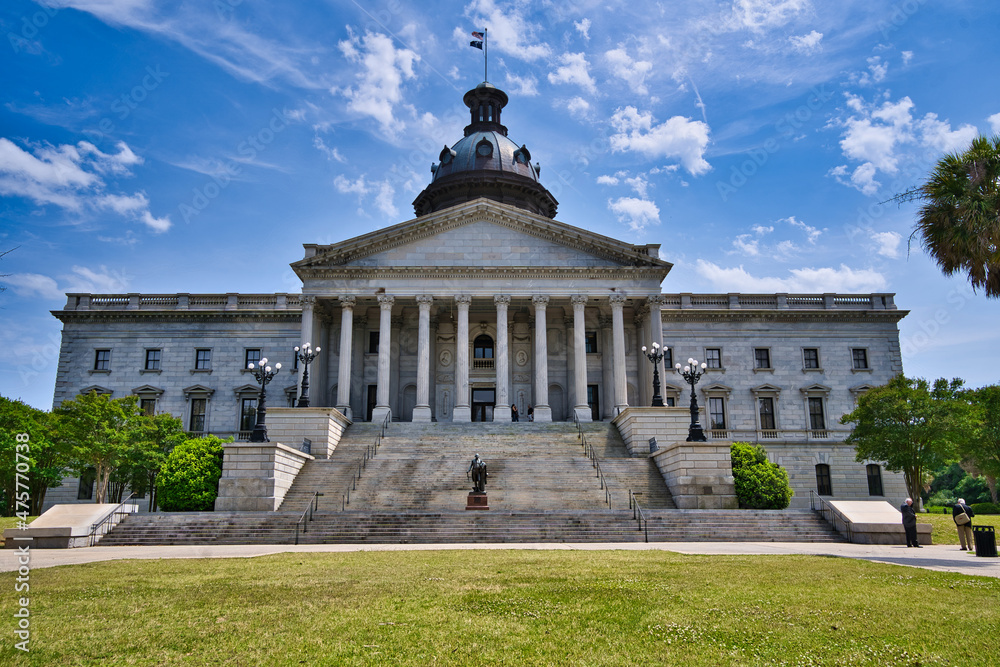 COLUMBIA, UNITED STATES - May 04, 2021: Famous South Carolina State ...