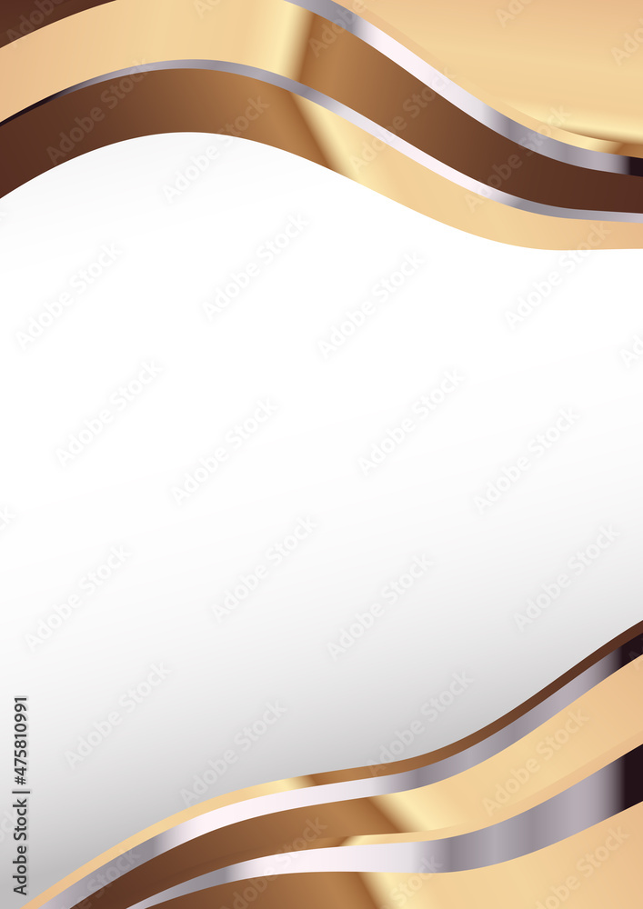 Brown Business Brochure Vector Art Stock Vector | Adobe Stock