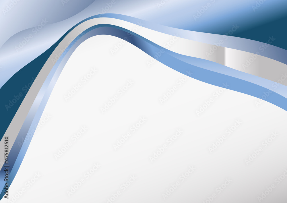 Light Blue Wave Background Template with Copy Space for Your Text Image ...