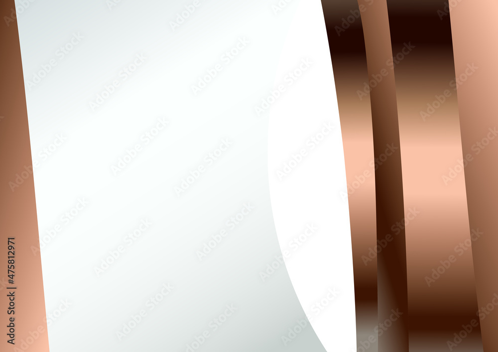 Brown Brochure Design Template Graphic Stock Vector | Adobe Stock