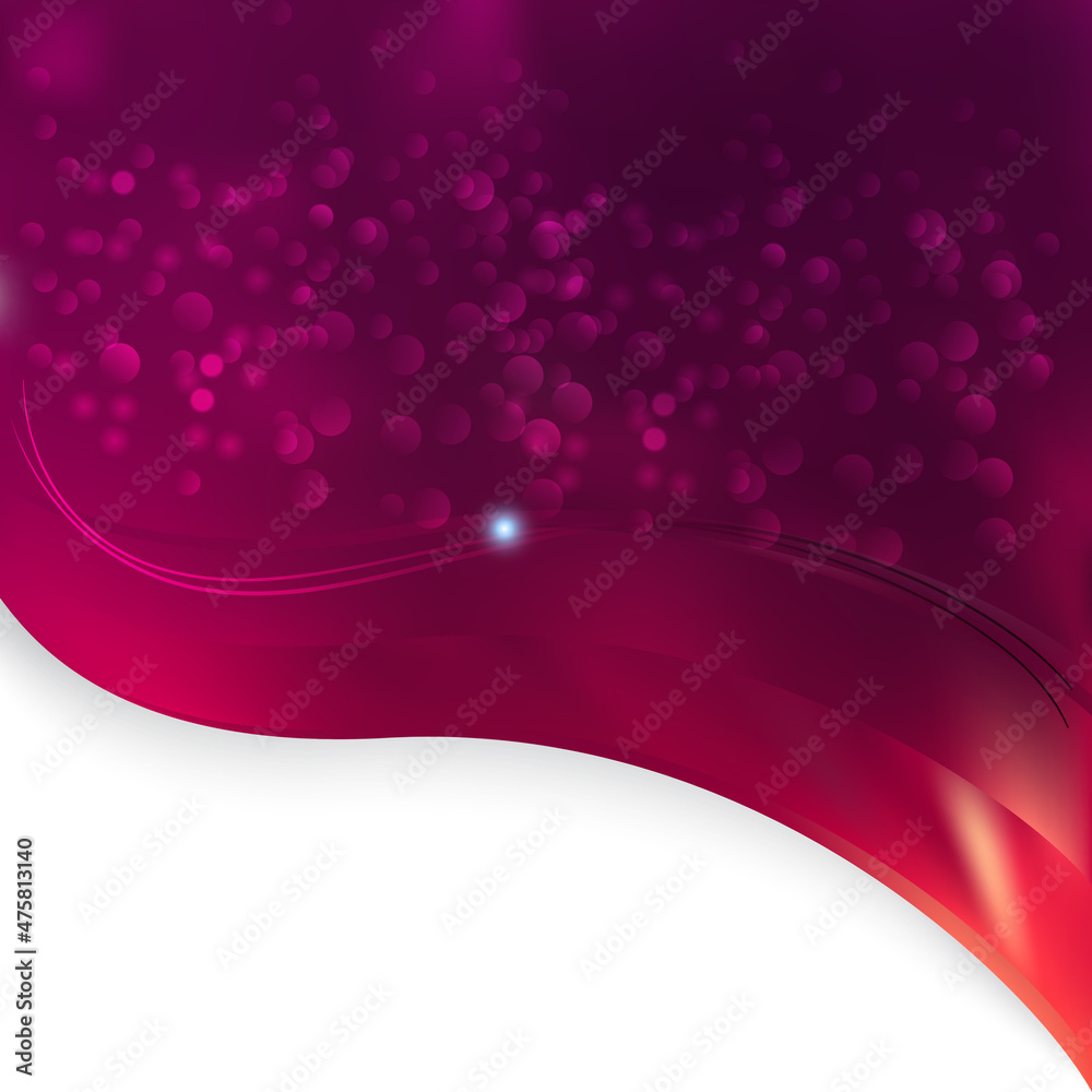 Abstract Dark Pink Wave Border Presentation Background Vector Eps Stock ...
