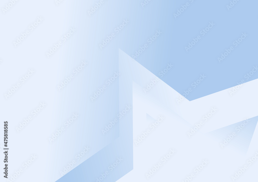 Pastel Blue Gradient Background Design Stock Vector | Adobe Stock