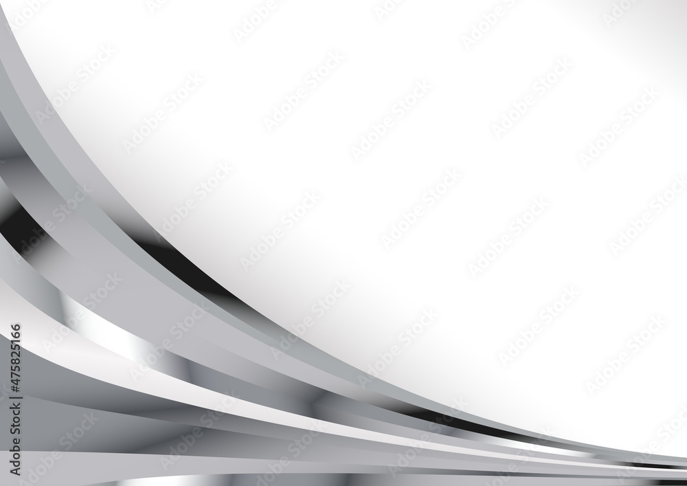 Grey Business Card Background Stock Vector | Adobe Stock