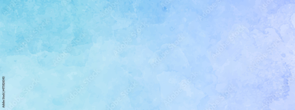 blue watercolor painting on old paper texture background with faint ...