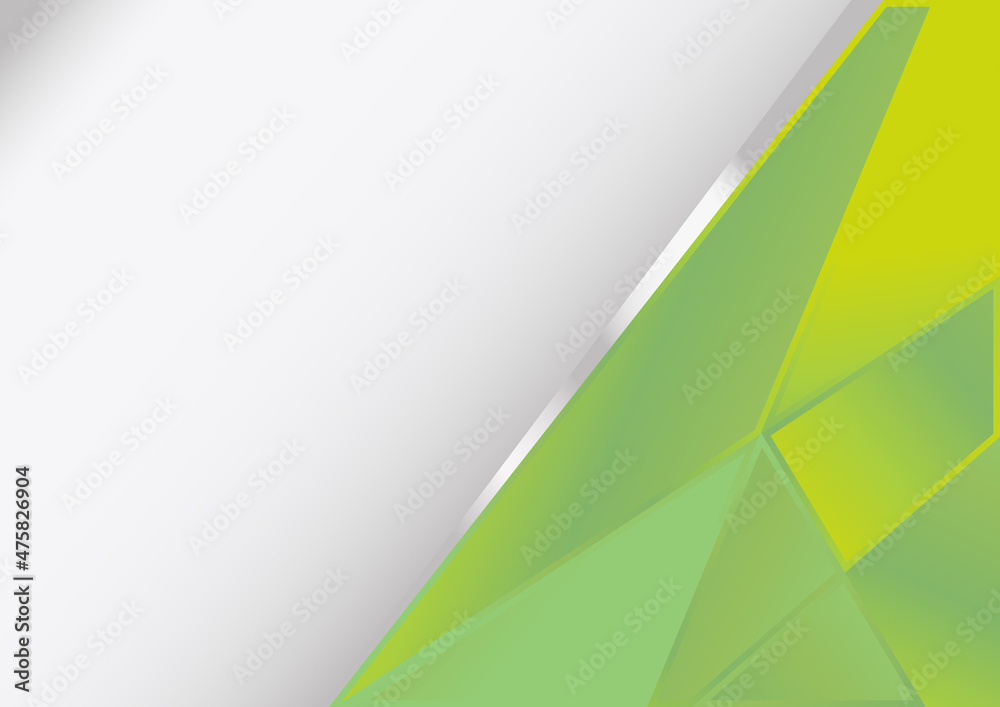 Green and Yellow Visiting Card Background Stock Vector | Adobe Stock