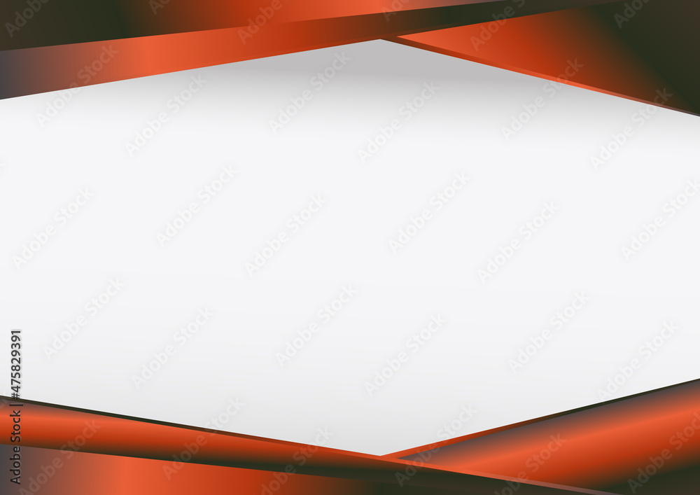 Dark Red Blank Geometric Visiting Card Design Background Stock Vector ...