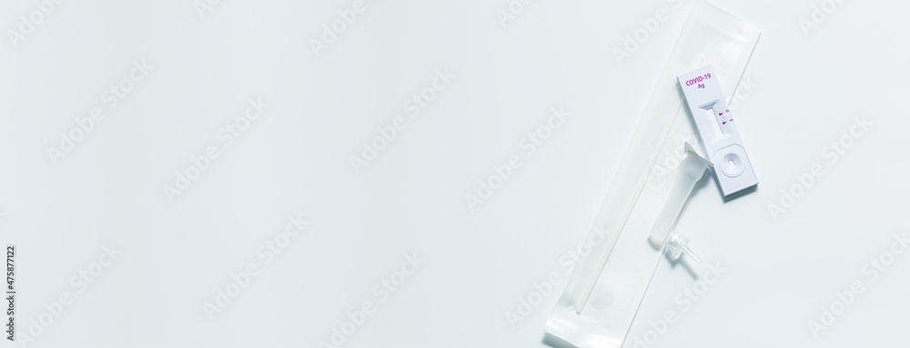 Rapid antigen self test kit for Covid-19 diagnostic at home with nasal ...