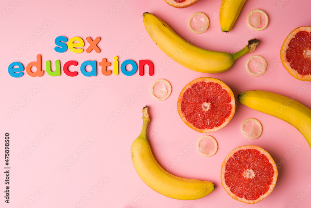 Sex ed teaching about STDs Stock Photo | Adobe Stock