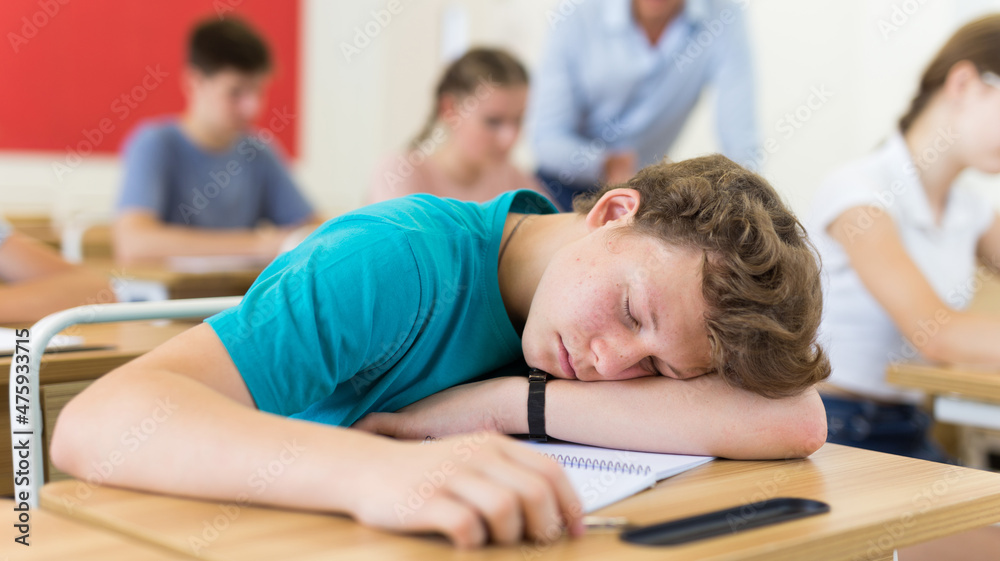 Students Sleeping In Class