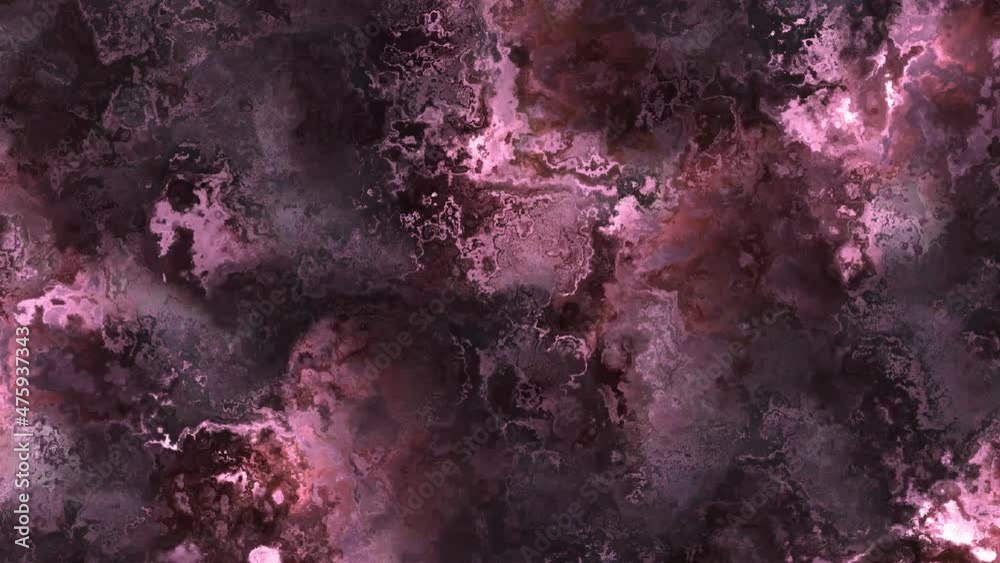 4k background video of everchanging detailed particle texture in vivid ...