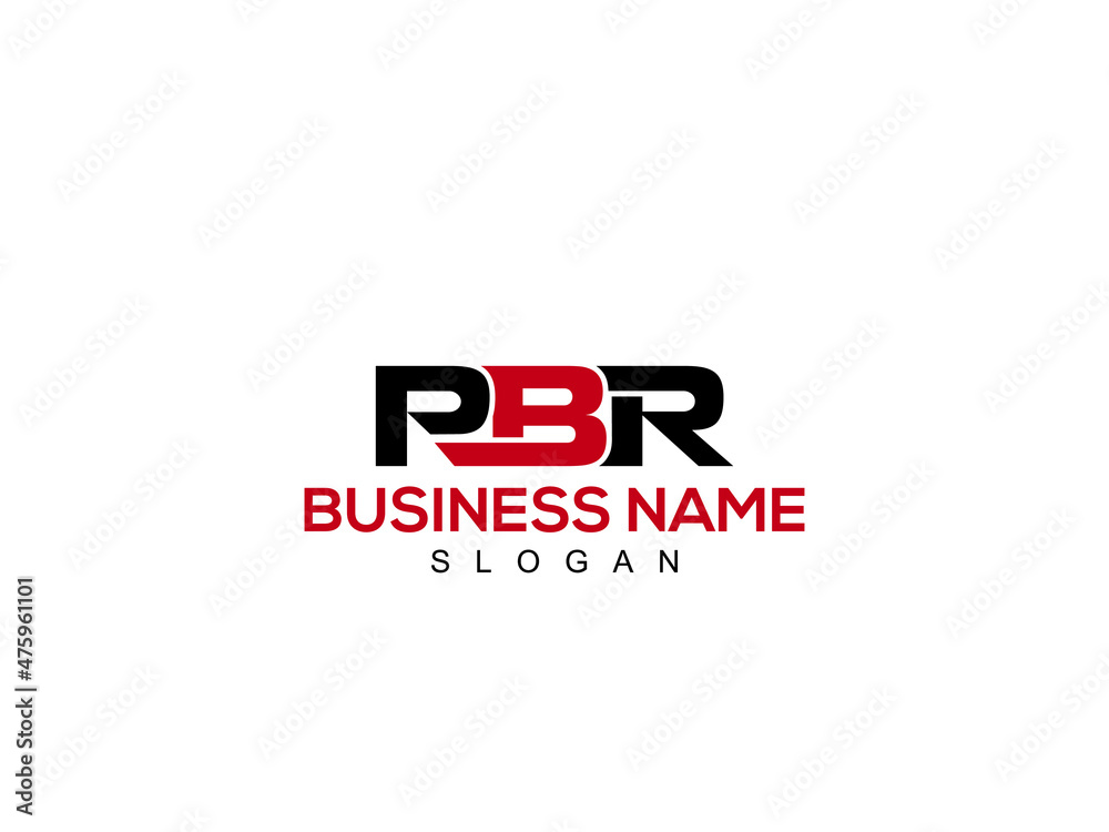 Monogram PBR Logo, Letter PB logo icon concept with creative design for ...