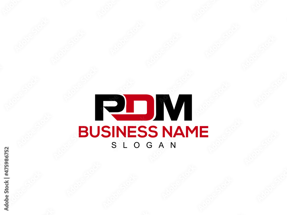 Poster Classic PDM letter, PD logo logotype icon concept with creative ...