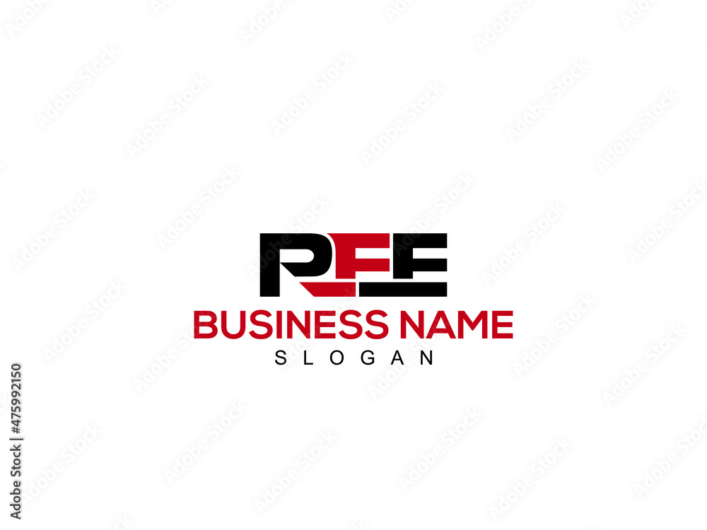 Initial PFE logo Icon, Letter pf monogram logo image Stock Vector ...