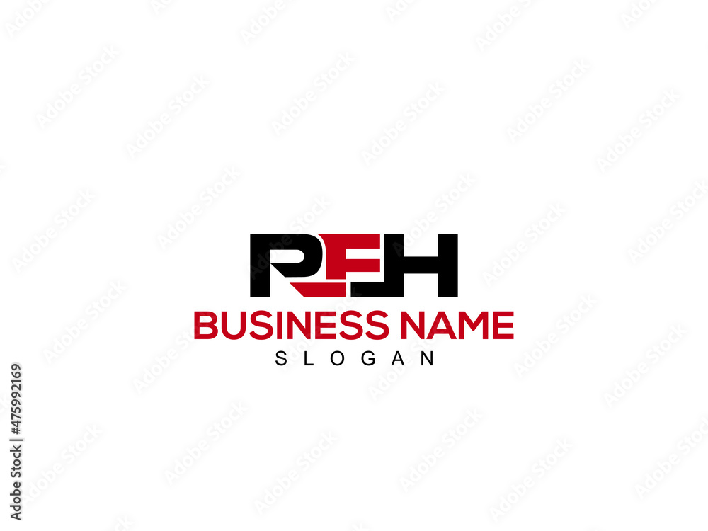 Initial PFH logo Icon, Letter pf monogram logo image Stock Vector ...