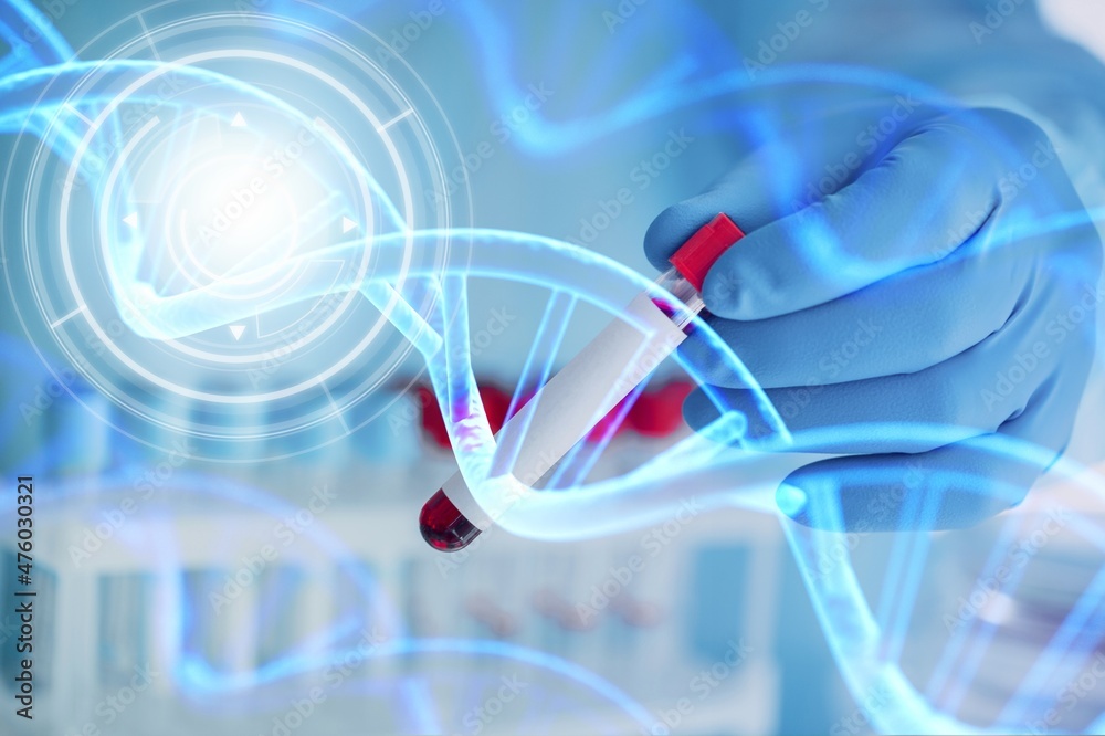 Genetic engineering concept. Testing. pharmacy. Regenerative medicine ...