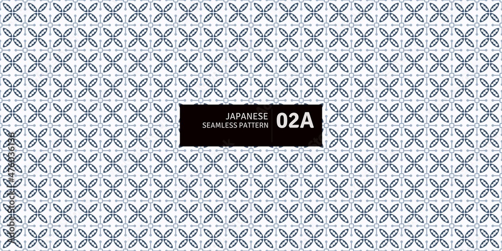 Japanese Seamless Pattern 02A • A customizable & resizable modular ...