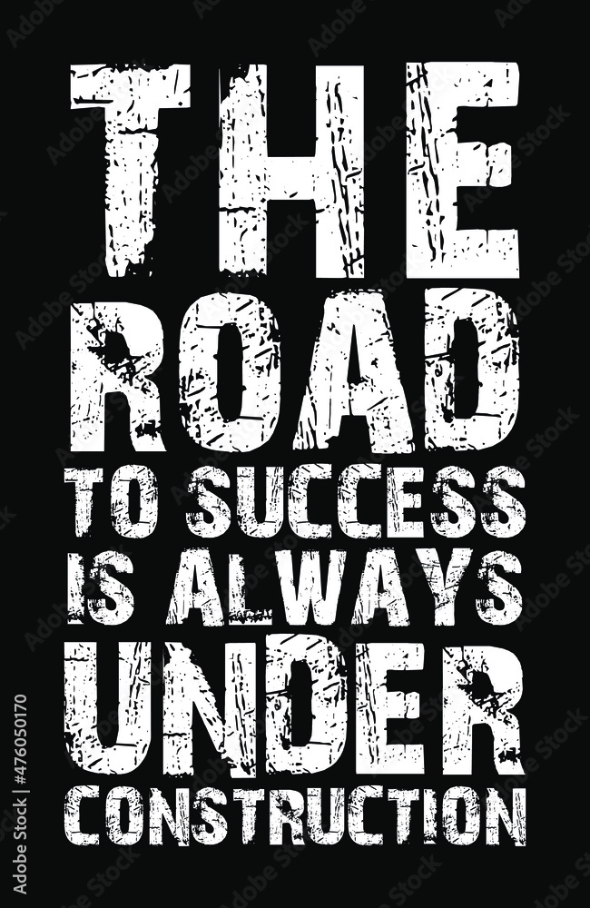 Road To Success Poster