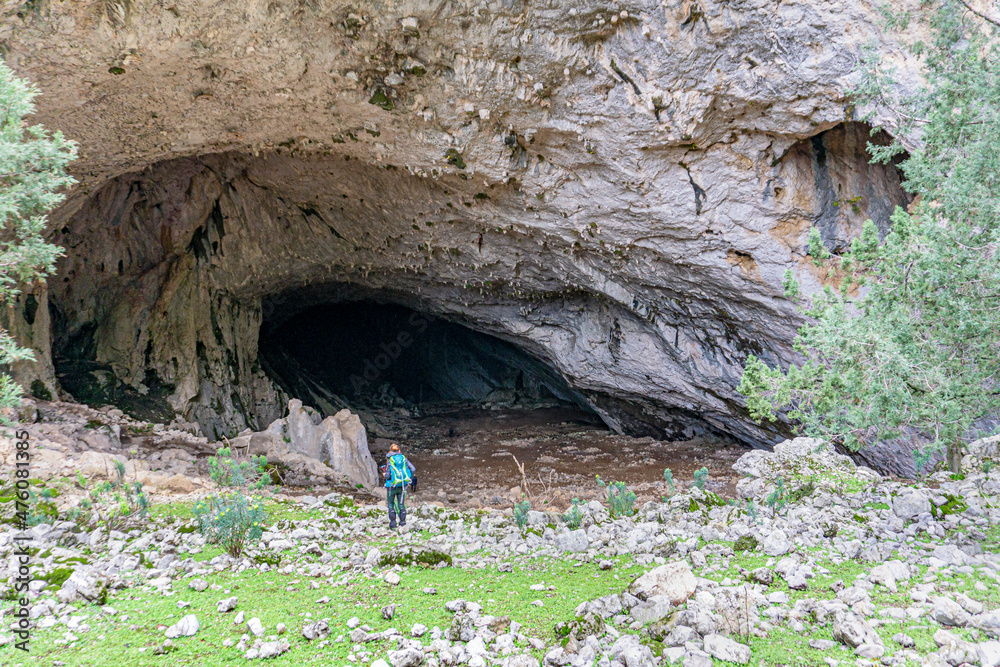 Kocain Cave, with the impressive stalactites and stalagmites, is one of ...
