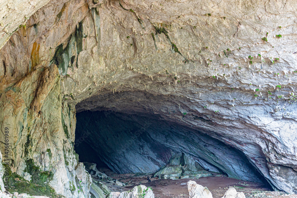 Kocain Cave, with the impressive stalactites and stalagmites, is one of ...