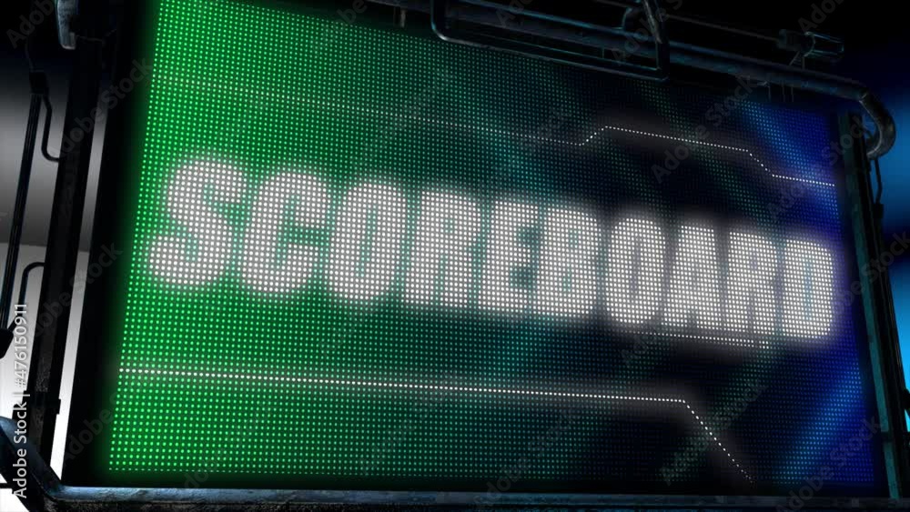 3D animated motion graphics design of a hi tech screen flashing a ...