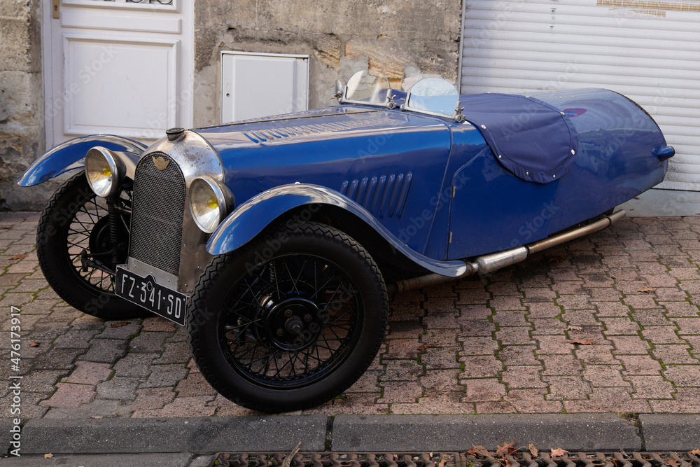 Morgan three Wheeler 1930 Supersport old motor classic car Stock Photo ...