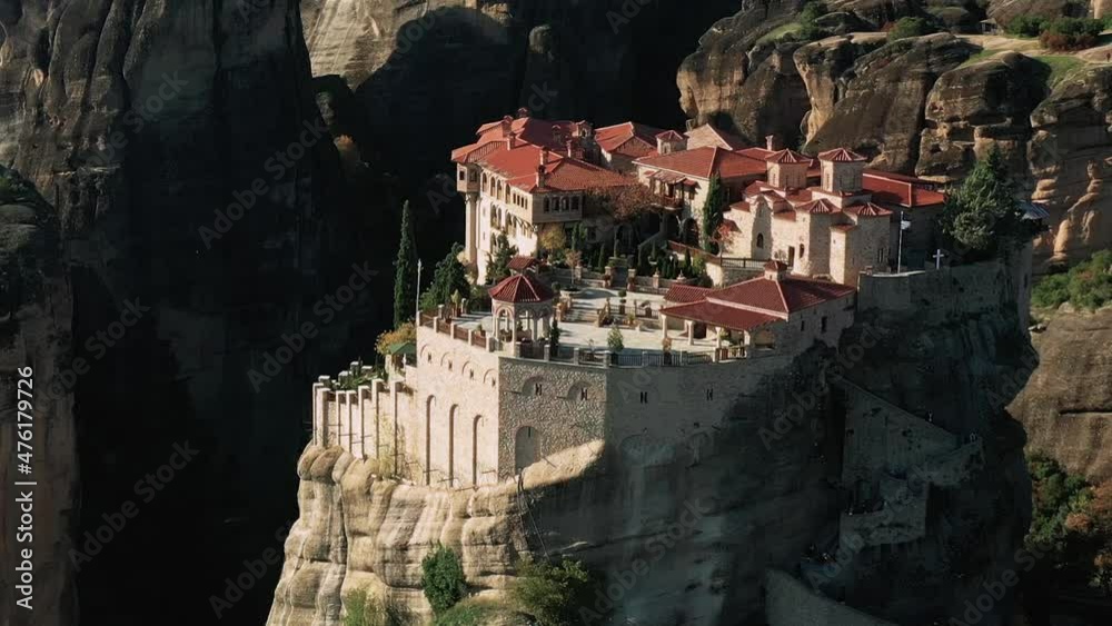 Great Meteoron Holy Monastery is the oldest and largest of the ...