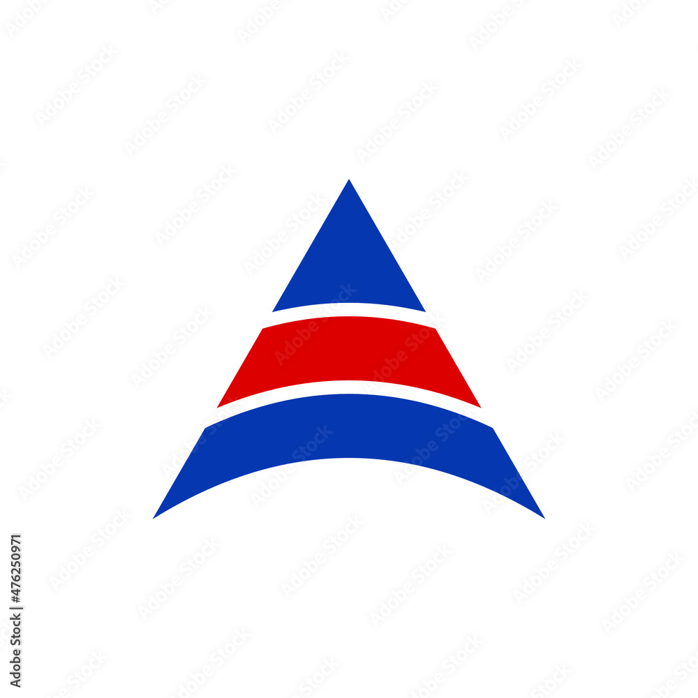 Triangle Logo can be used for company, symbol, icon, and others. Stock ...