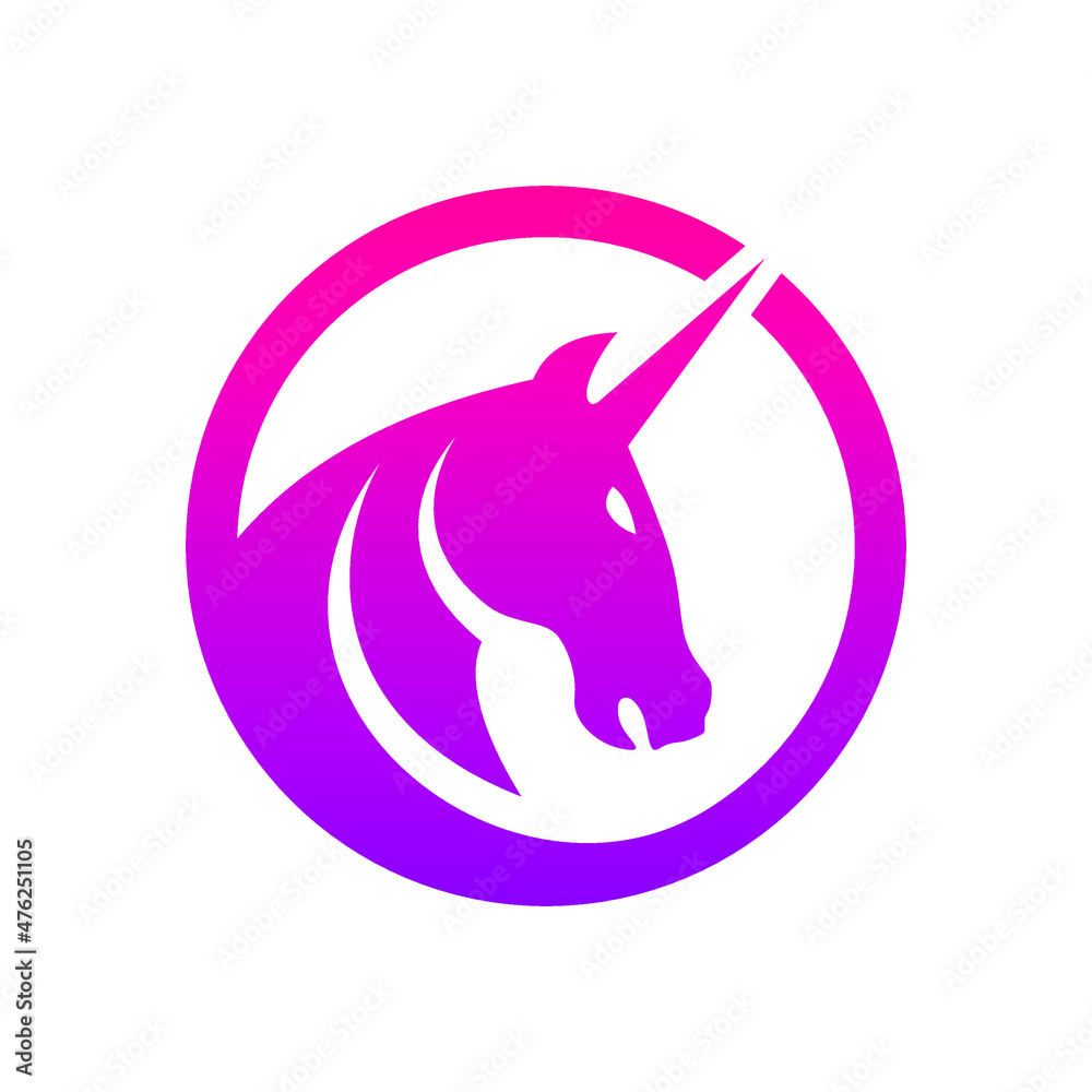 Unicorn Logo can be use for icon, sign, logo and etc Stock Vector ...
