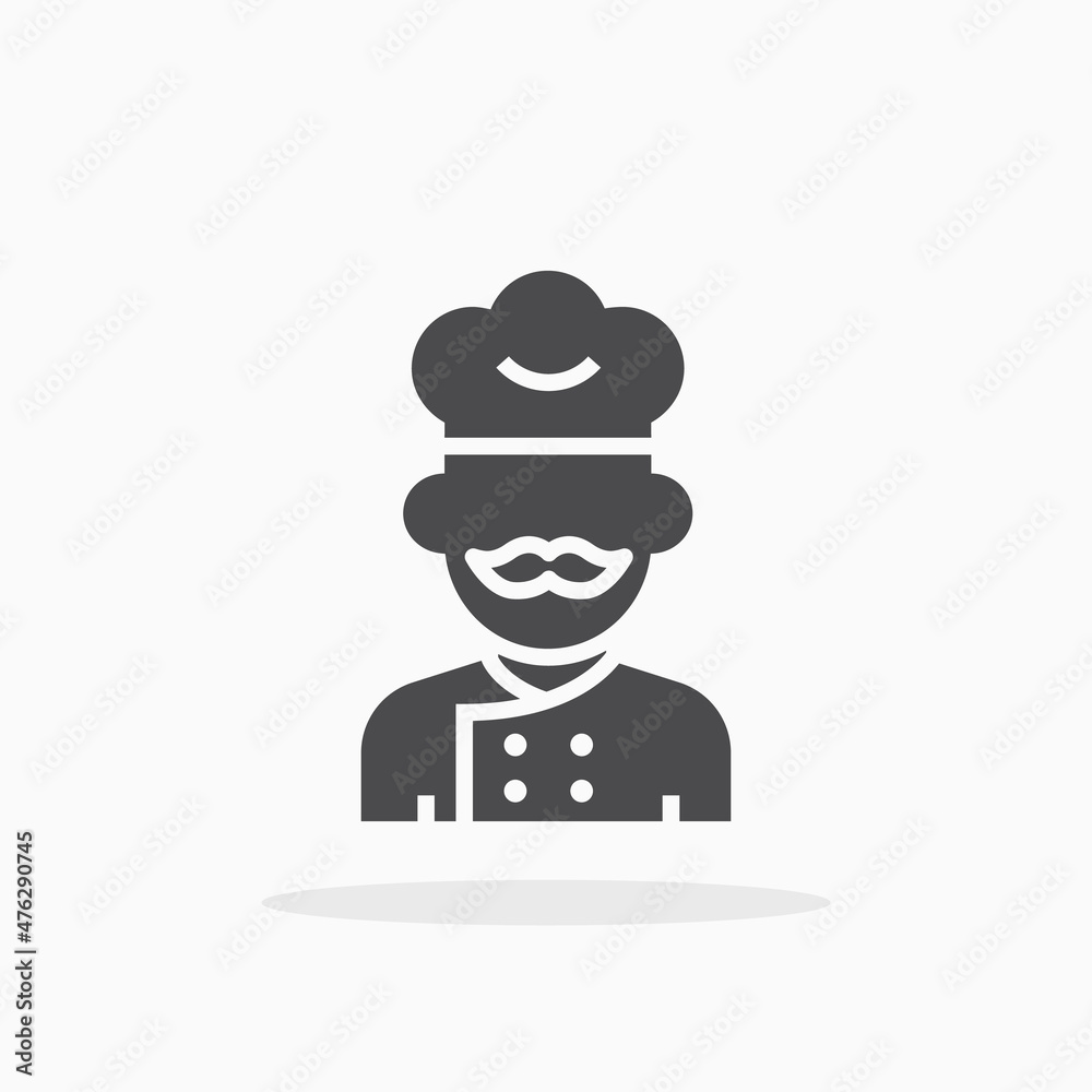 Chef icon. Stock Vector | Adobe Stock