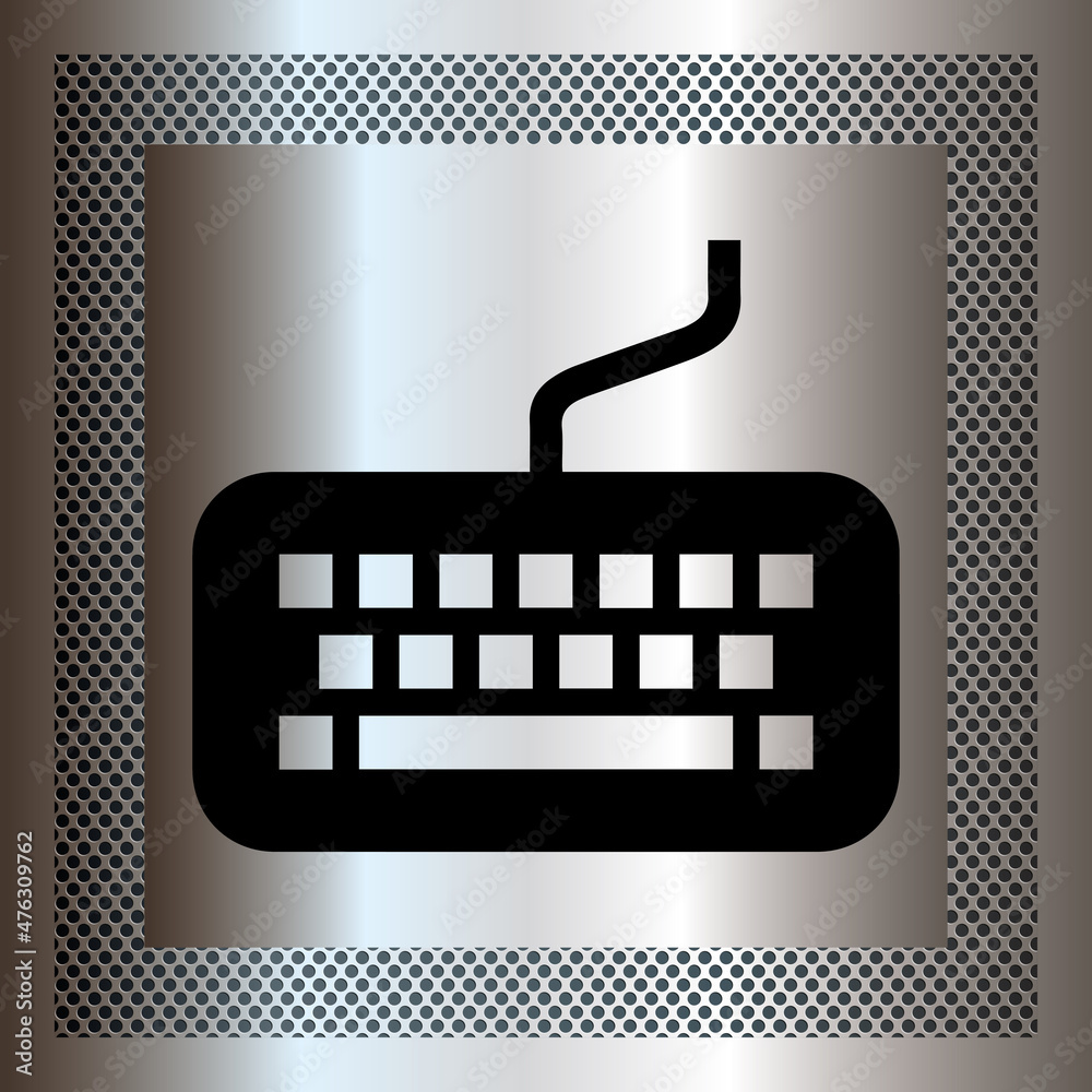 Vecteur Stock Logo clavier. | Adobe Stock