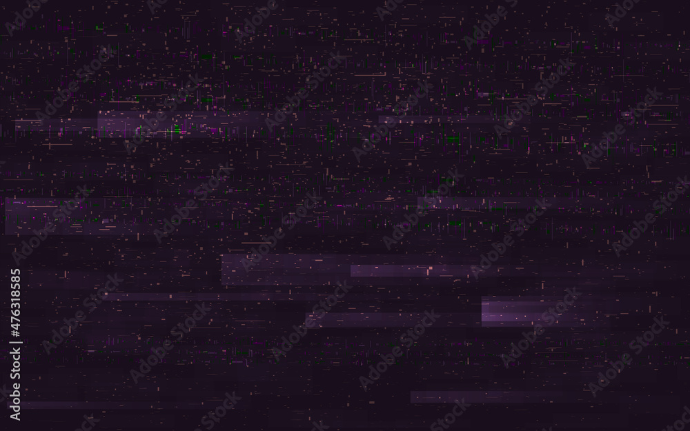 Glitch cyberpunk texture. Digital futuristic backdrop with noise ...