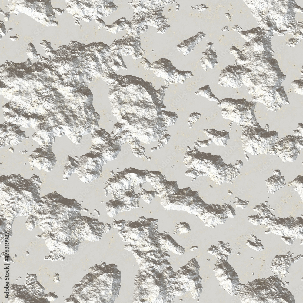 Texture of damaged concrete with deep cracks. High quality, 3D ...