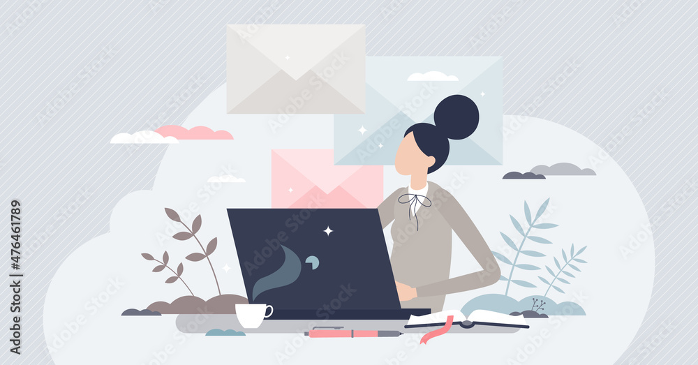 Writing professional email and business communication tiny person ...