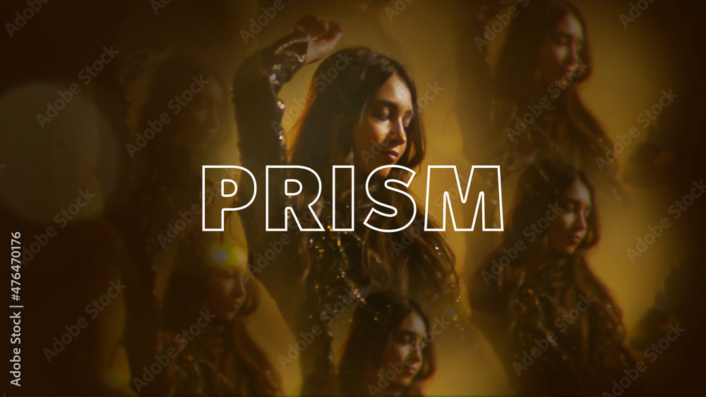 Rotating Prism Effect with Media Replacements Stock Template | Adobe Stock