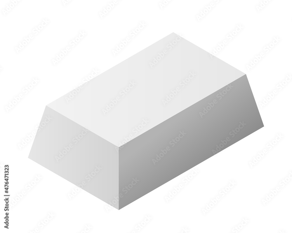 Platinum bar. Vector clipart for game design. Game Platforms. Items for ...