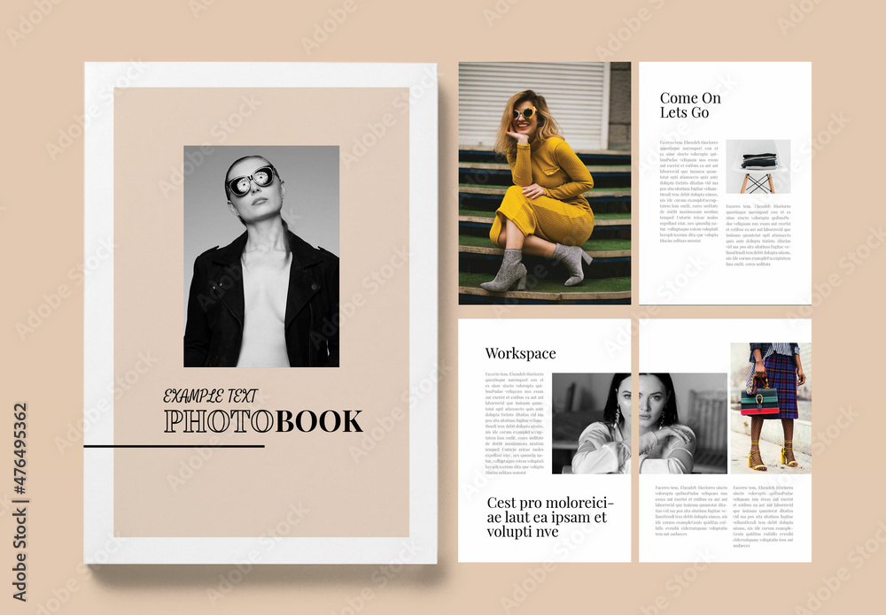 Magazine Layout Stock Template | Adobe Stock