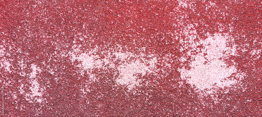 Stripped rubber floor texture background. EPDM playground surface. Red ...