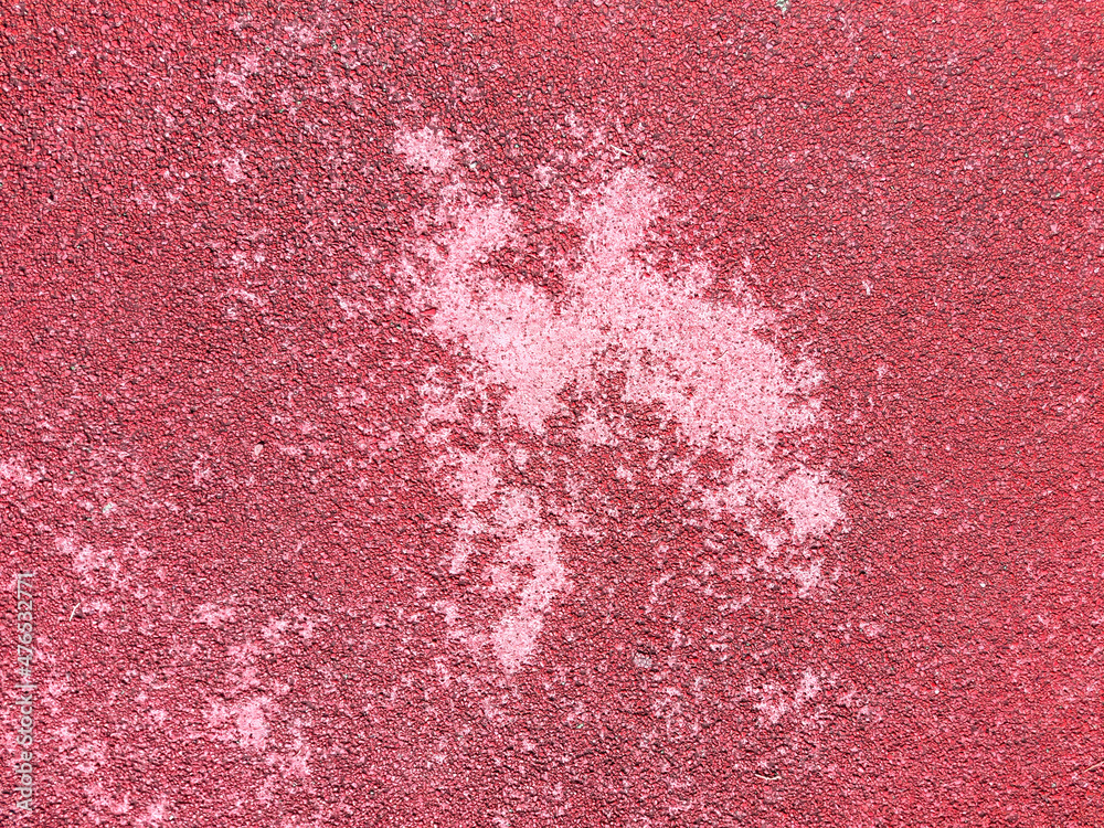 Stripped rubber floor texture background. EPDM playground surface. Red ...