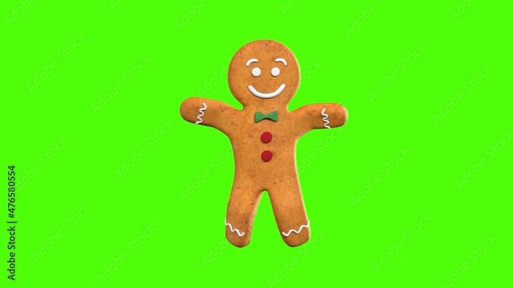 Gingerbread man Dancer 3D animation of funny, hot and sweet cookie boys ...