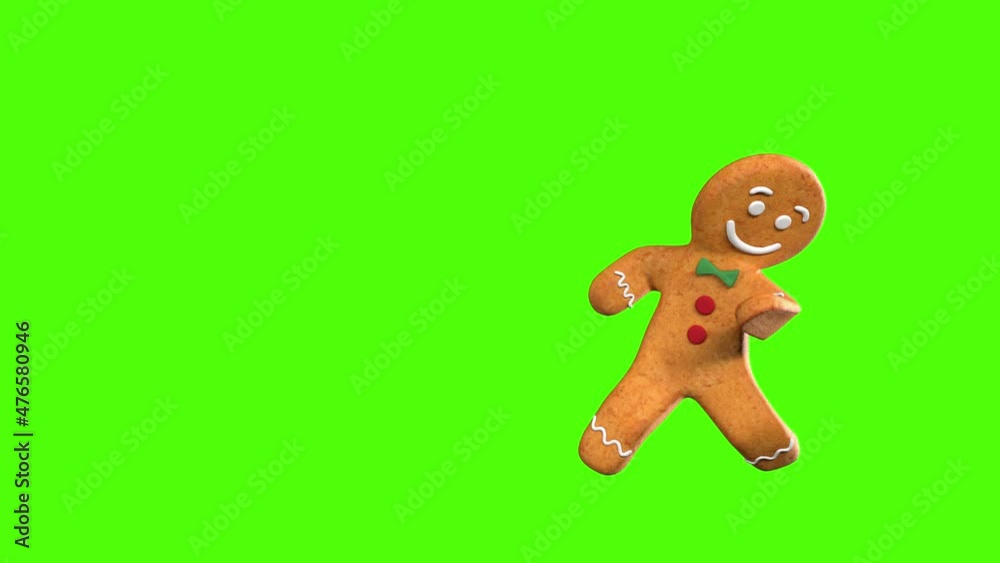 Gingerbread man Dancer 3D animation of funny, hot and sweet cookie boys ...