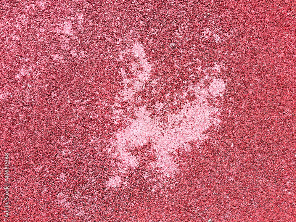 Stripped rubber floor texture background. EPDM playground surface. Red ...