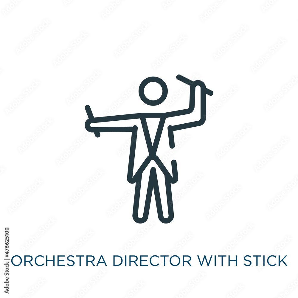 Music Conductor Symbol