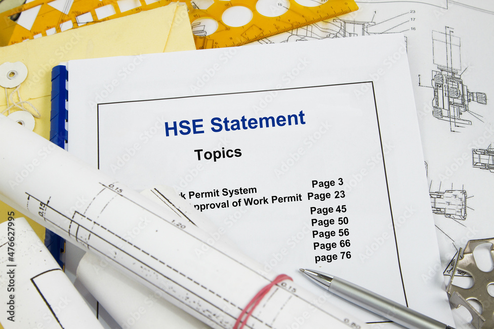 Basic HSE manual Stock Photo | Adobe Stock