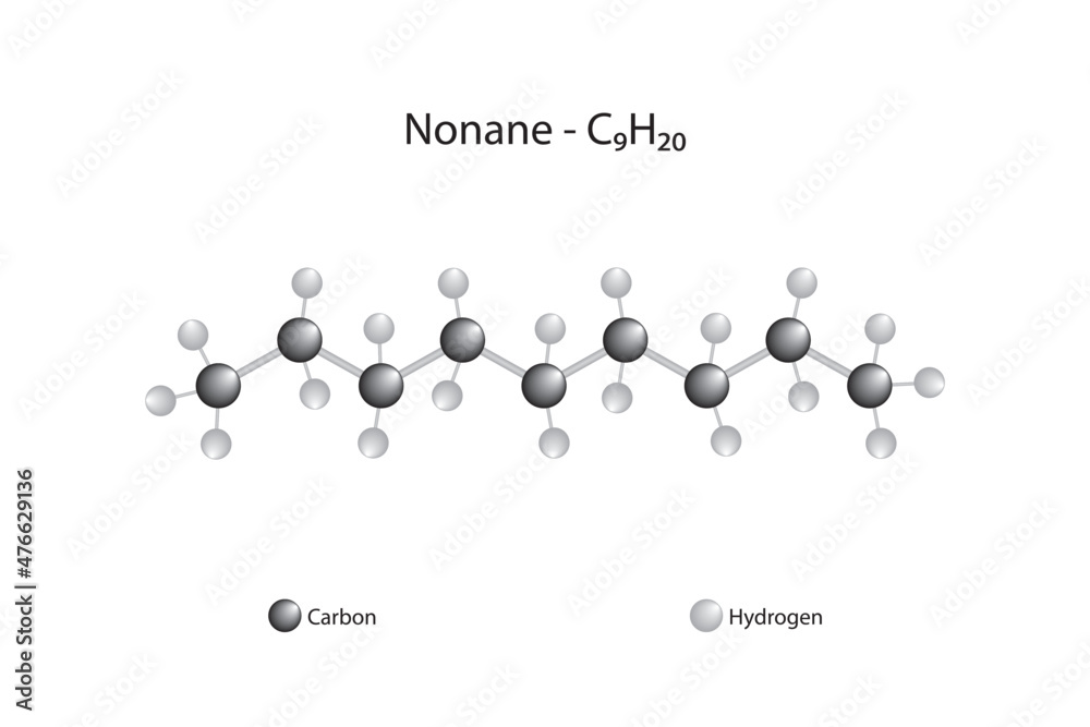 Nonane Structural Formula