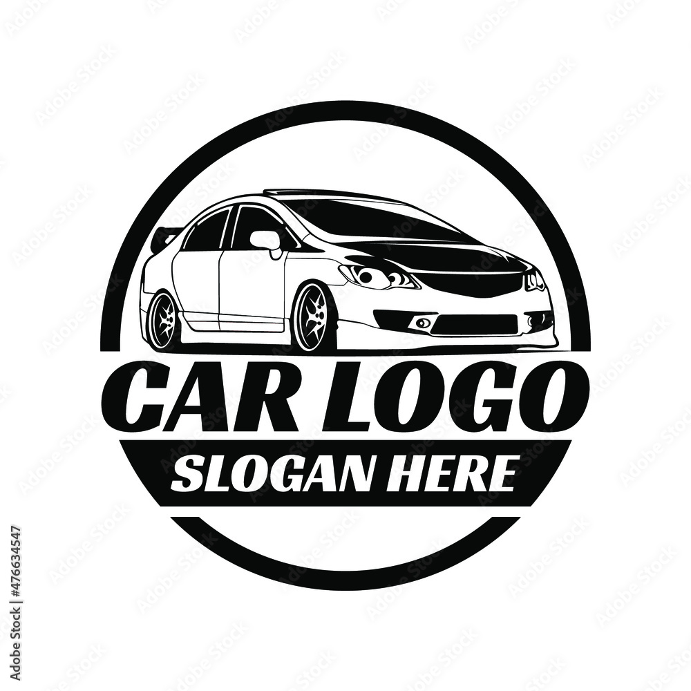 Car logo graphic design template vector Stock Vector | Adobe Stock